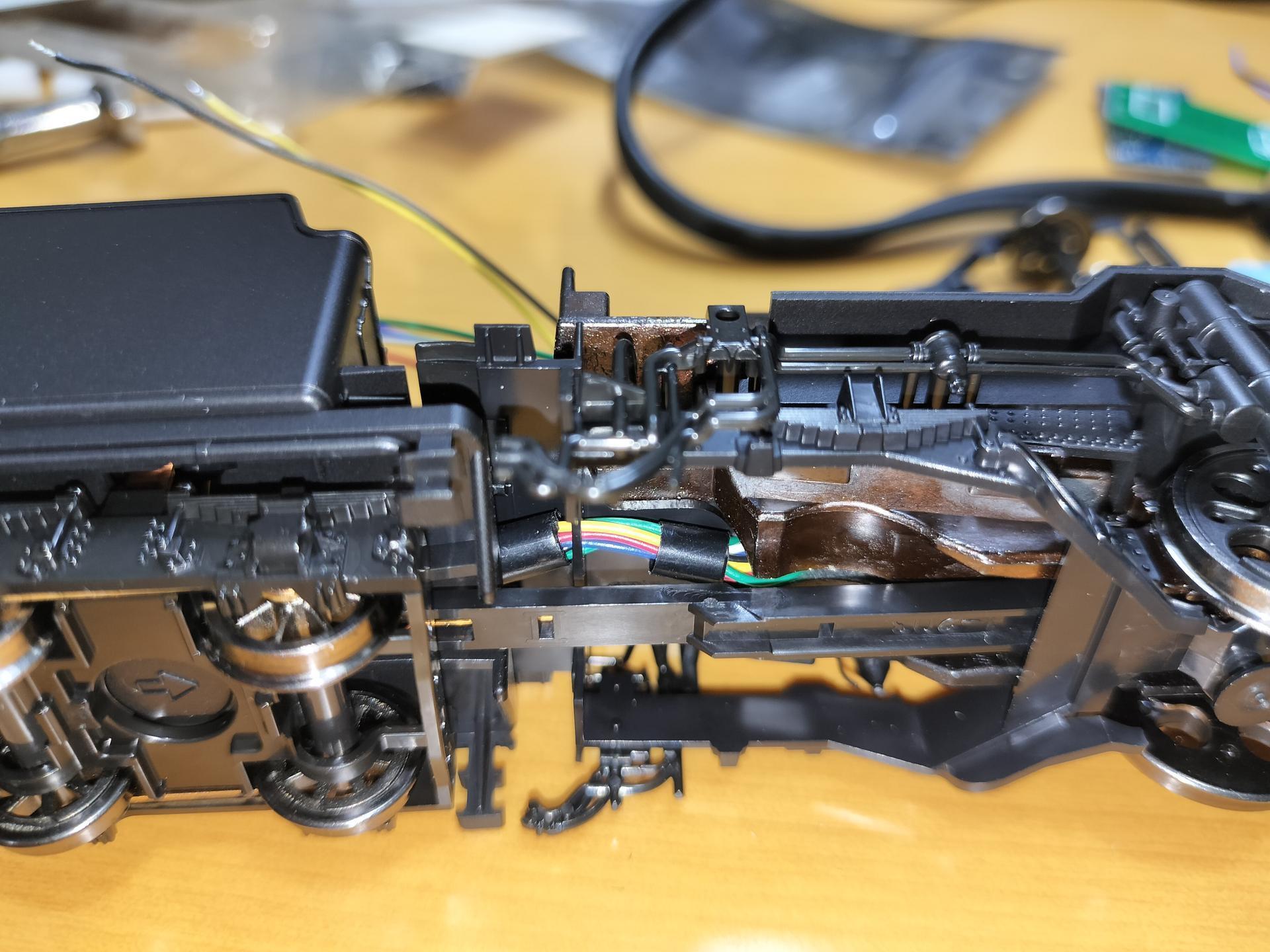 D51(Kato HO)をDCC化する。: ゲヌマ・フジガヤ2